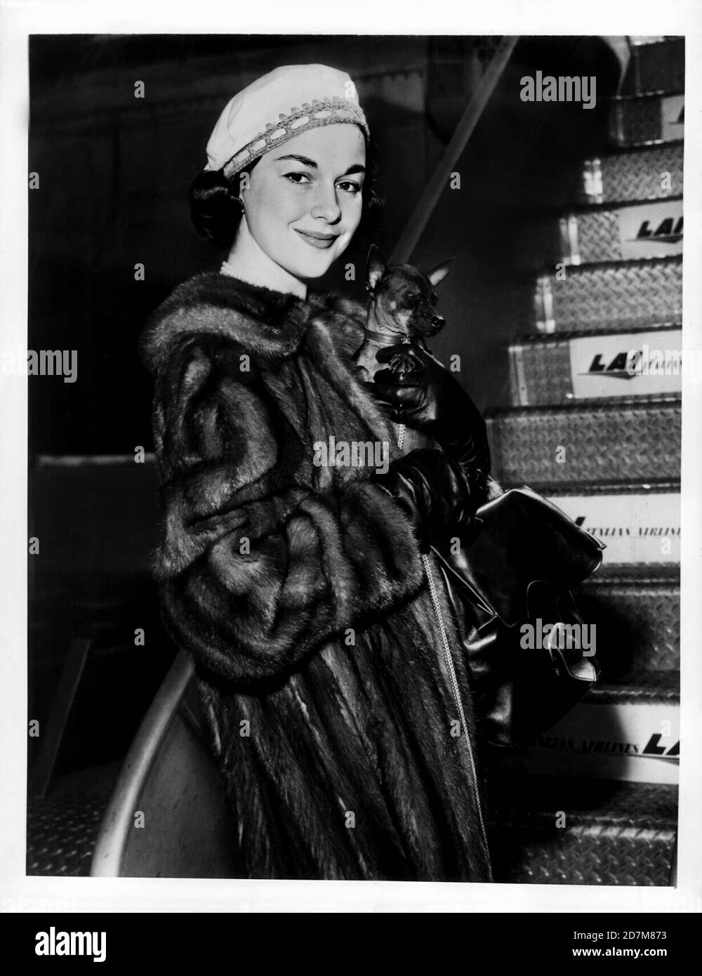 1957 , january , NEW YORK , USA : The italian noble woman Contessa ...