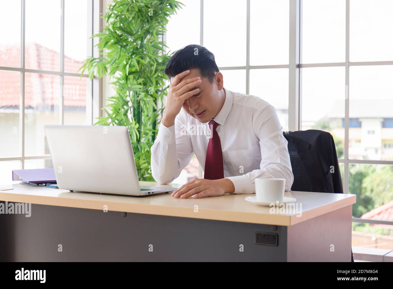 Stressed Out Person At Work