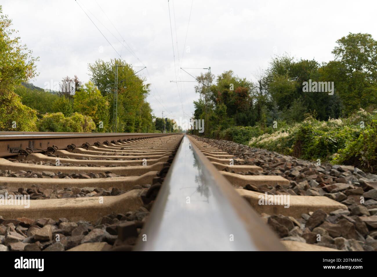 Infinite Endless Straight Railway High Resolution Stock Photography and ...