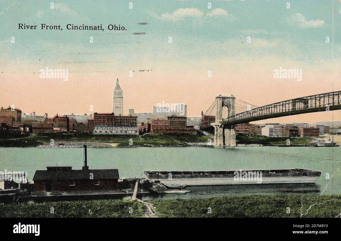 River Front, Cincinnati, Ohio Stock Photo - Alamy