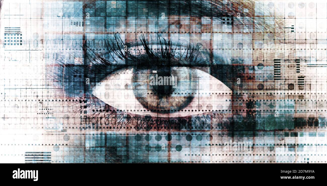 Consumer Technology Trends of the Future Abstract Background Stock ...