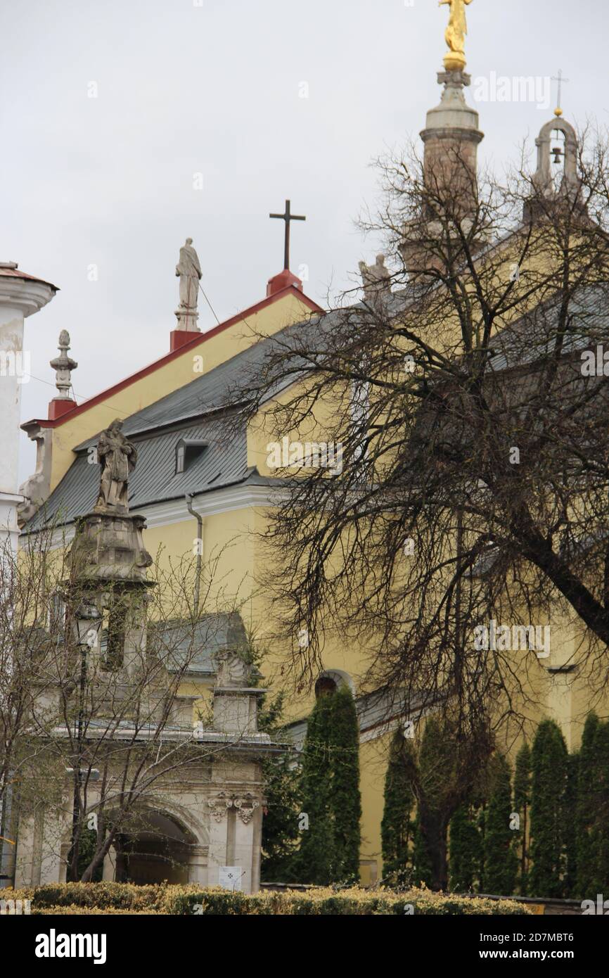 a part of the old stone castle building Stock Photo - Alamy