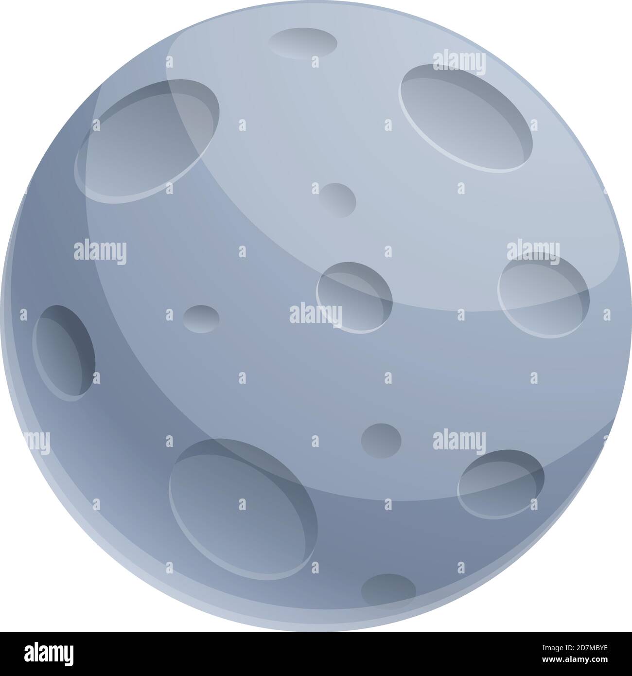 Magic moon icon. Cartoon of magic moon vector icon for web design ...