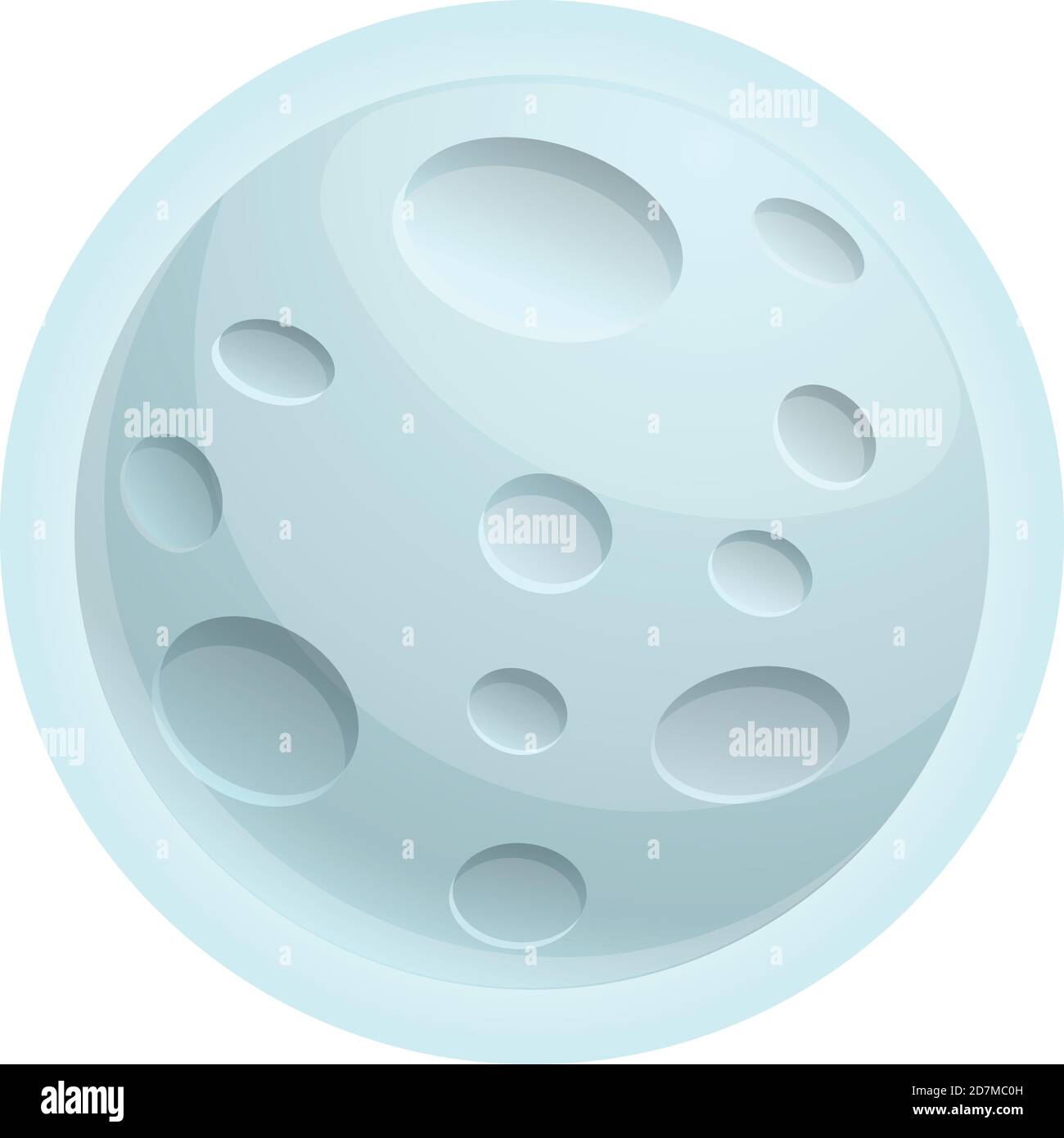 Moonlight icon. Cartoon of moonlight vector icon for web design ...