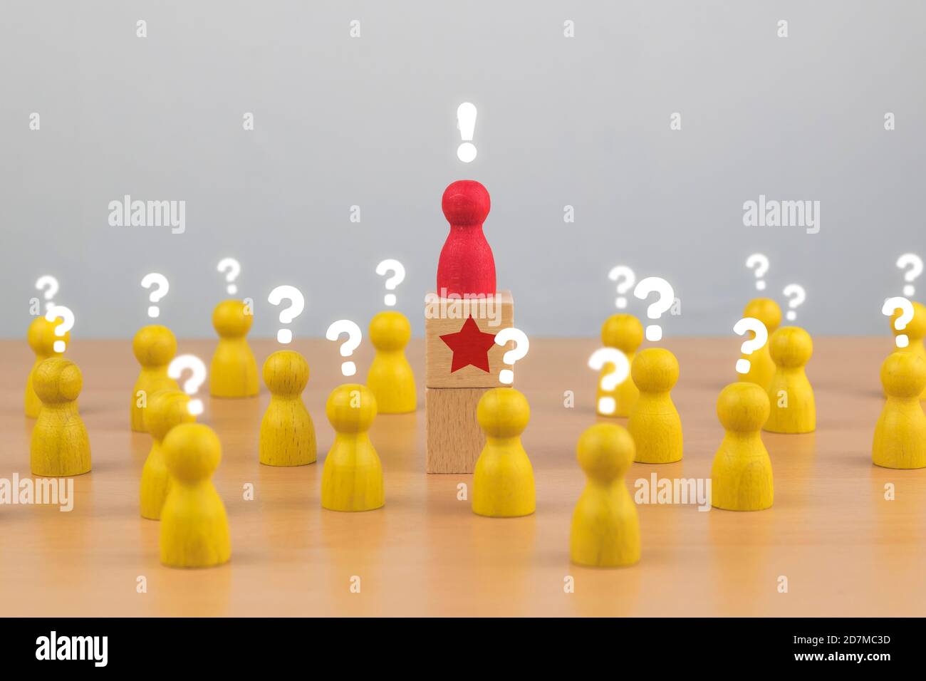 Job interview question mark hi-res stock photography and images - Alamy