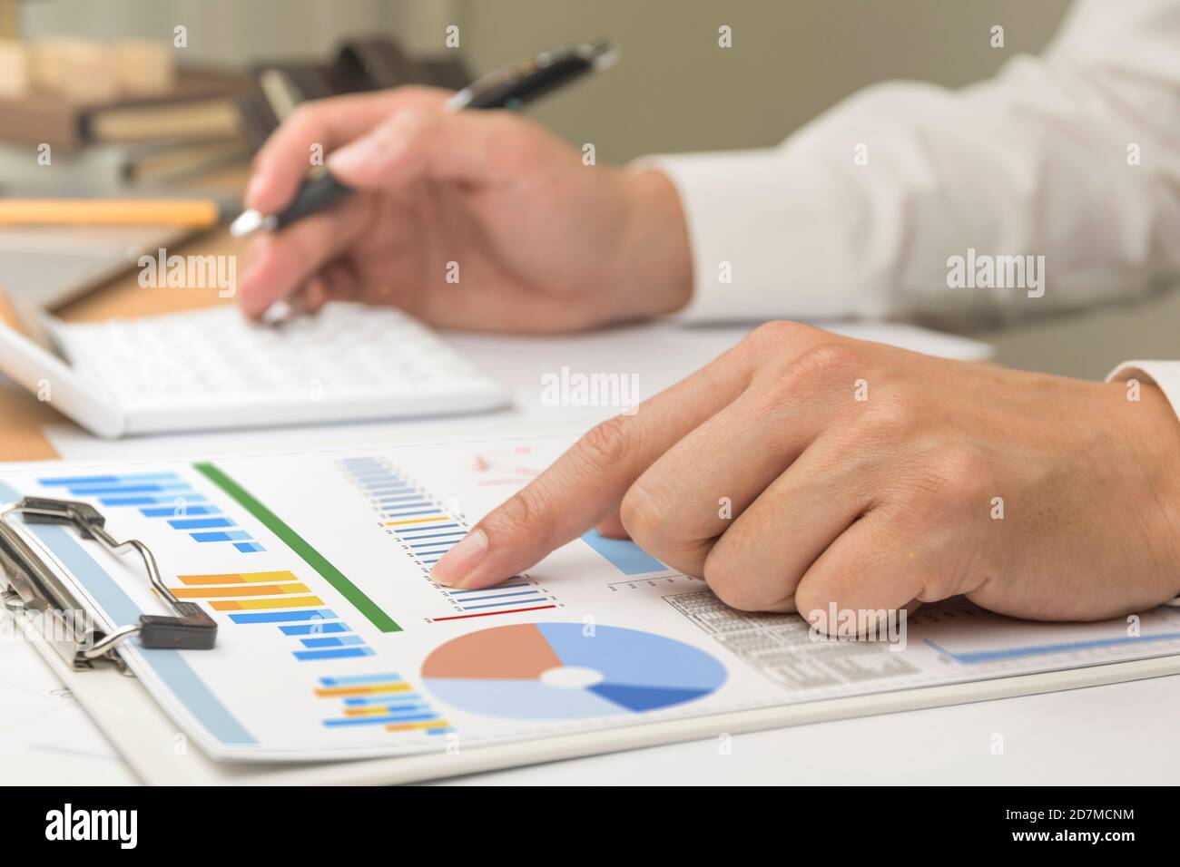 Working in office documents hi-res stock photography and images - Alamy