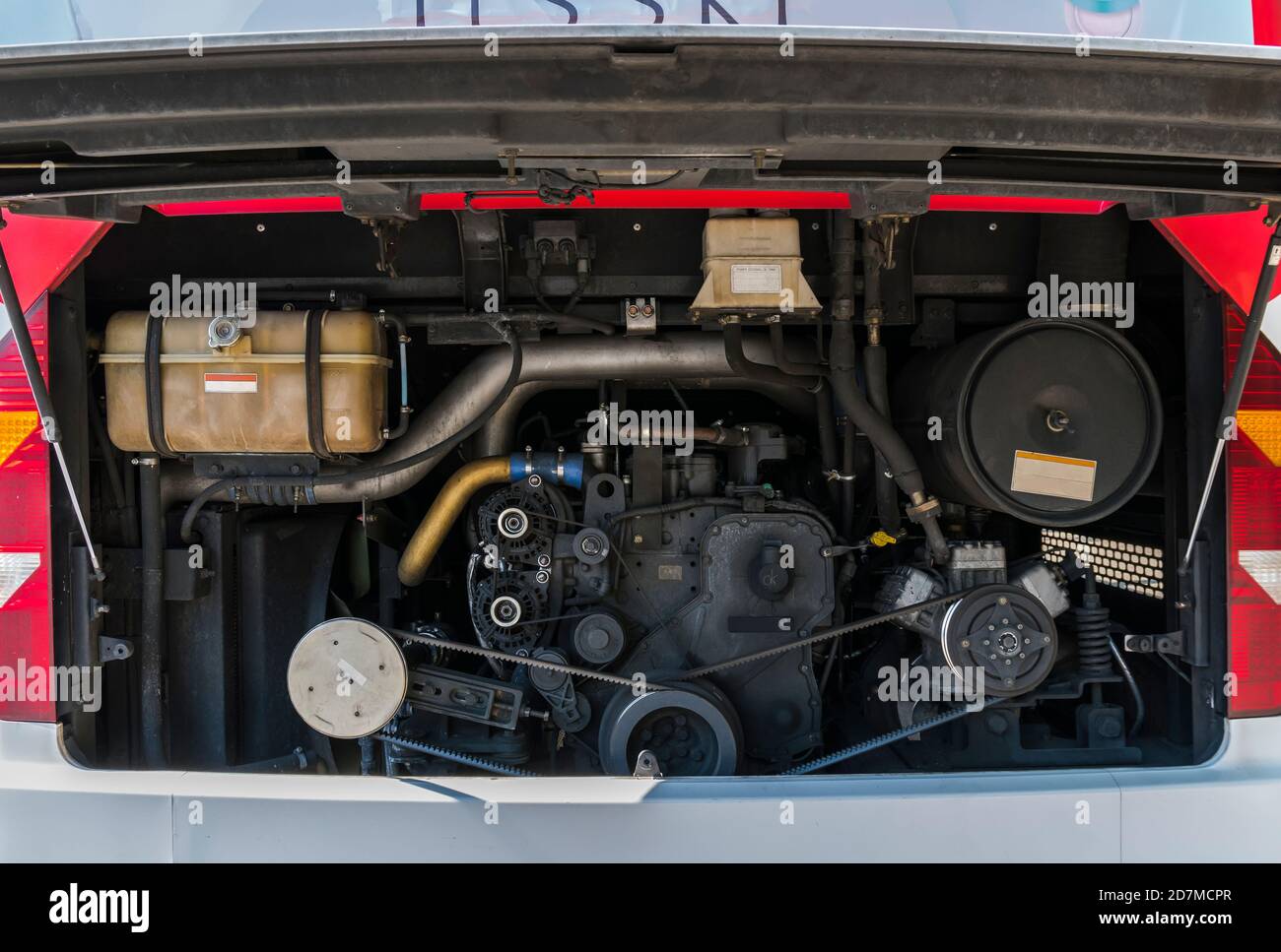 Bus engine hi-res stock photography and images - Alamy