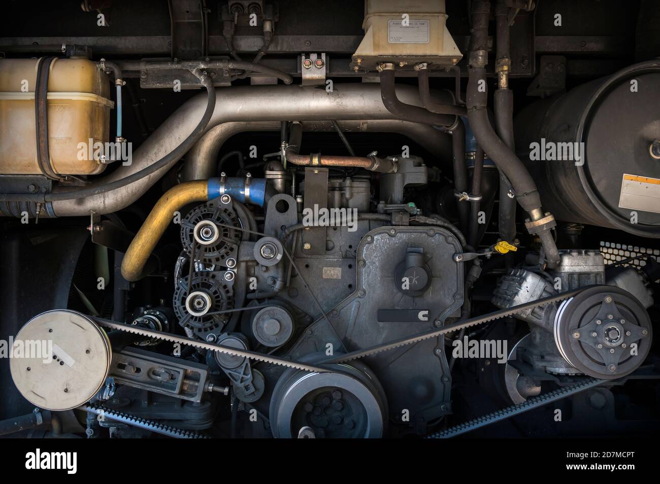 Bus engine hi-res stock photography and images - Alamy