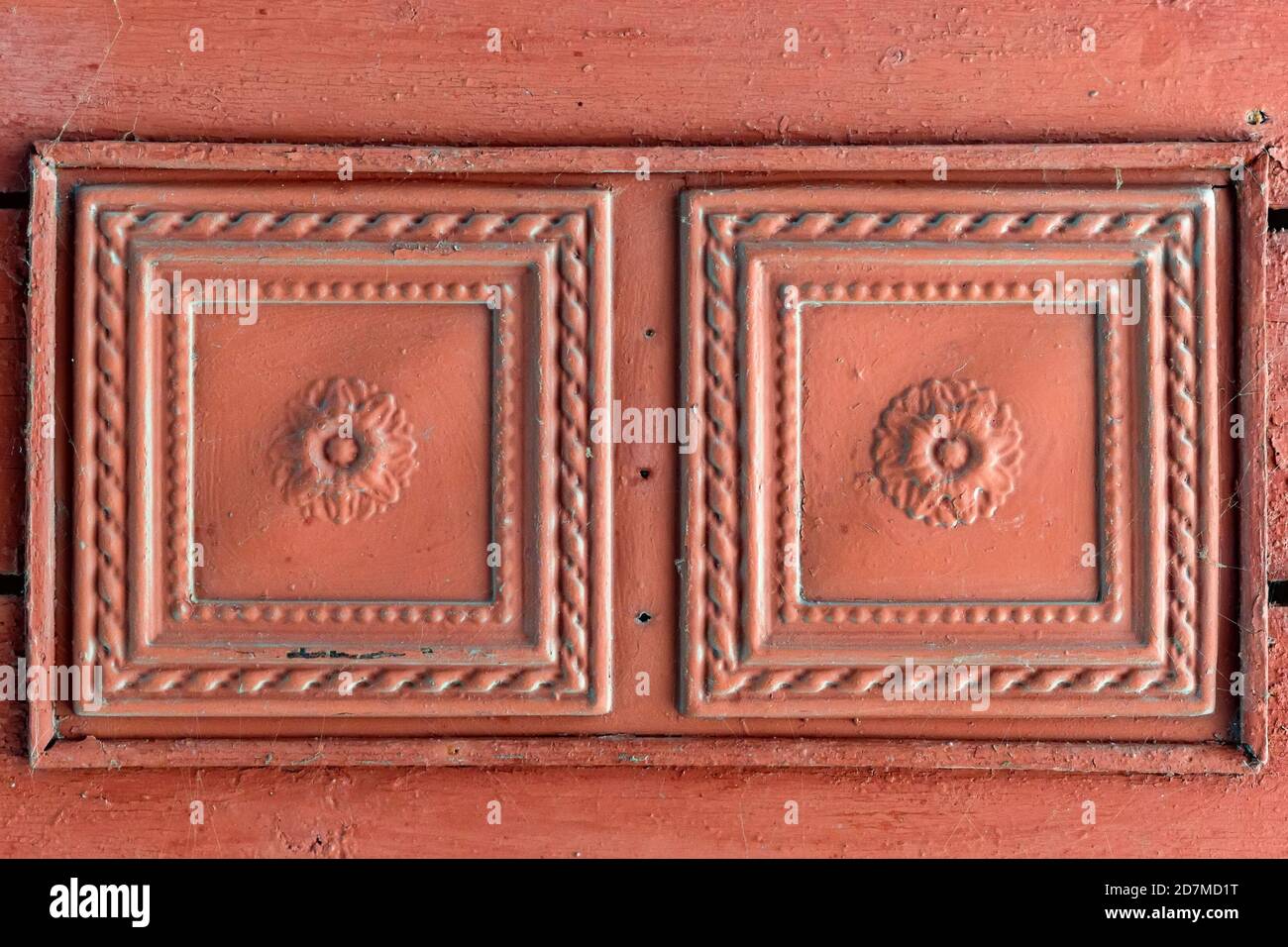 Detail of an architectural decoration in the Gothic or Greek style ...