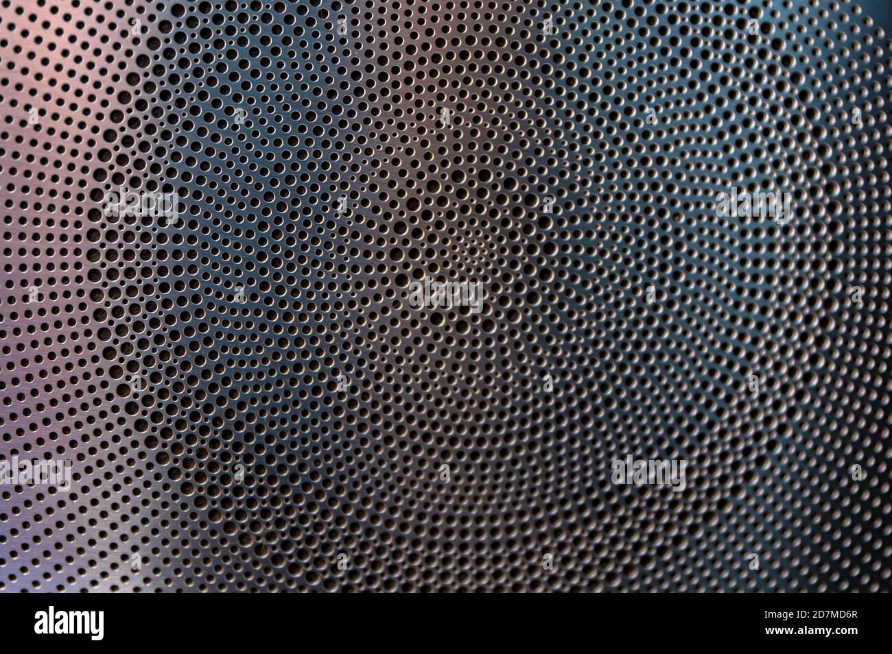 Metal net perforated circles texture hi-res stock photography and ...