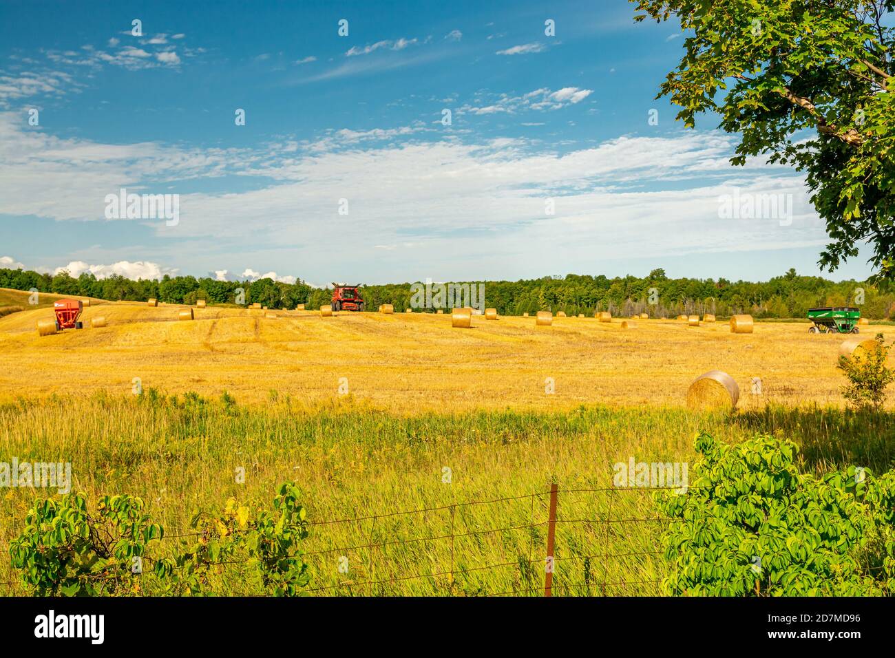 Rural Farm Ontario Canada Stock Photo - Alamy