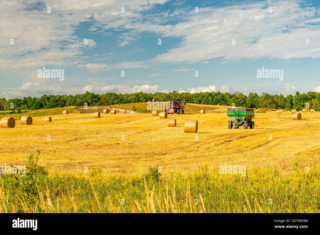 Rural Farm Ontario Canada Stock Photo - Alamy