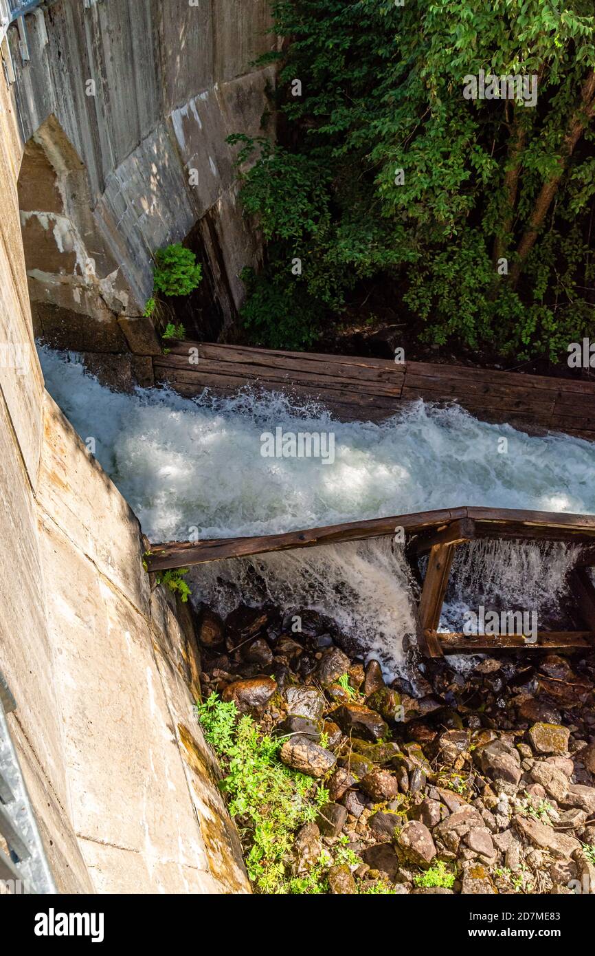 Hawk Lake Log Chute Kennisis Conservation Area Algonquin Highlands ...