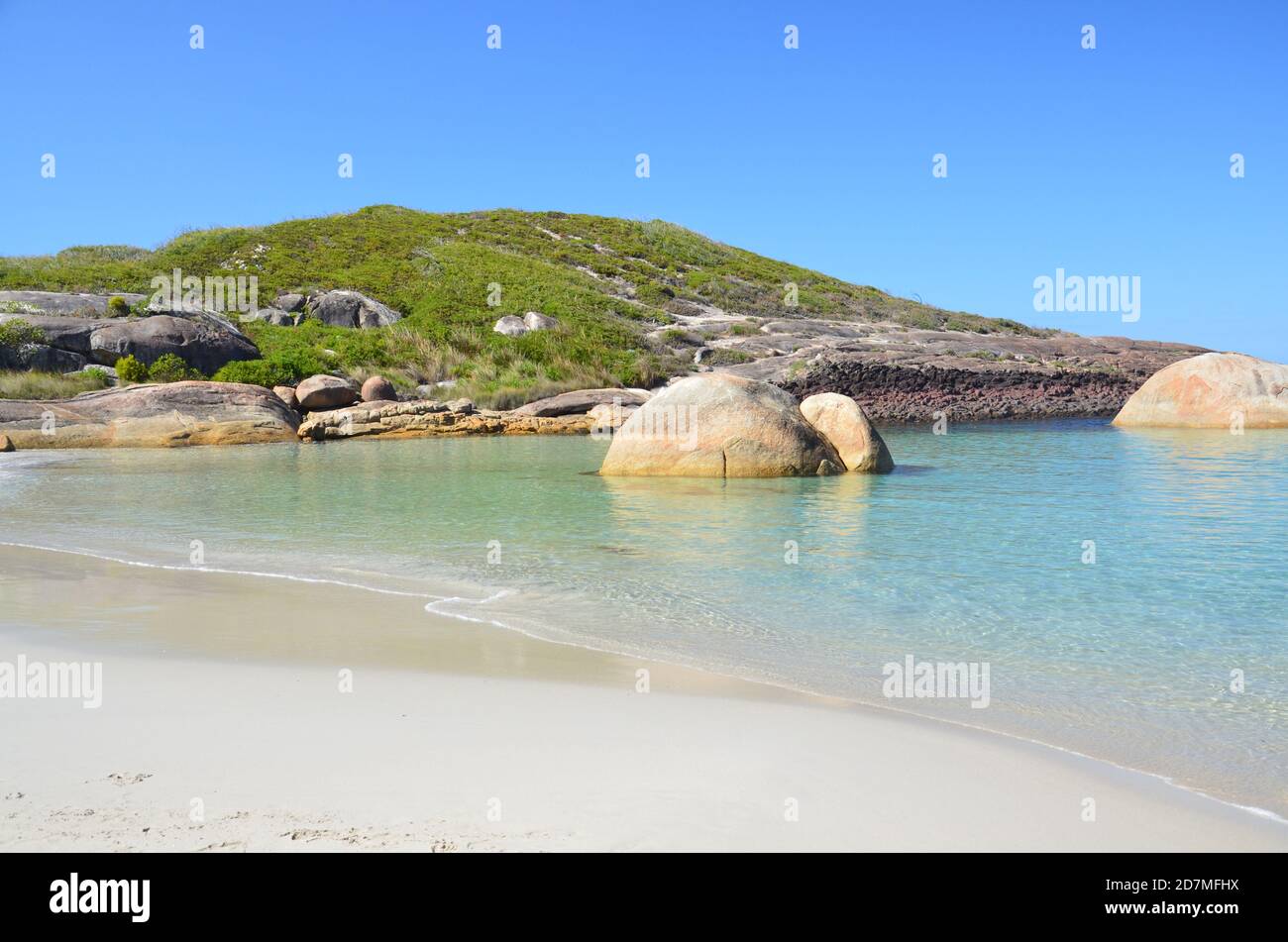 The beautiful beach at Elephant Cove Denmark Western Australia Stock ...