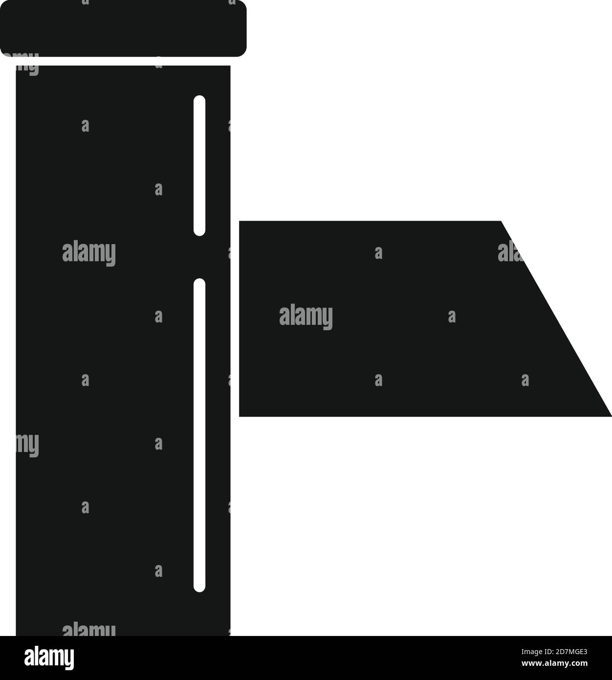 Drain gutter icon. Simple illustration of drain gutter vector icon for ...