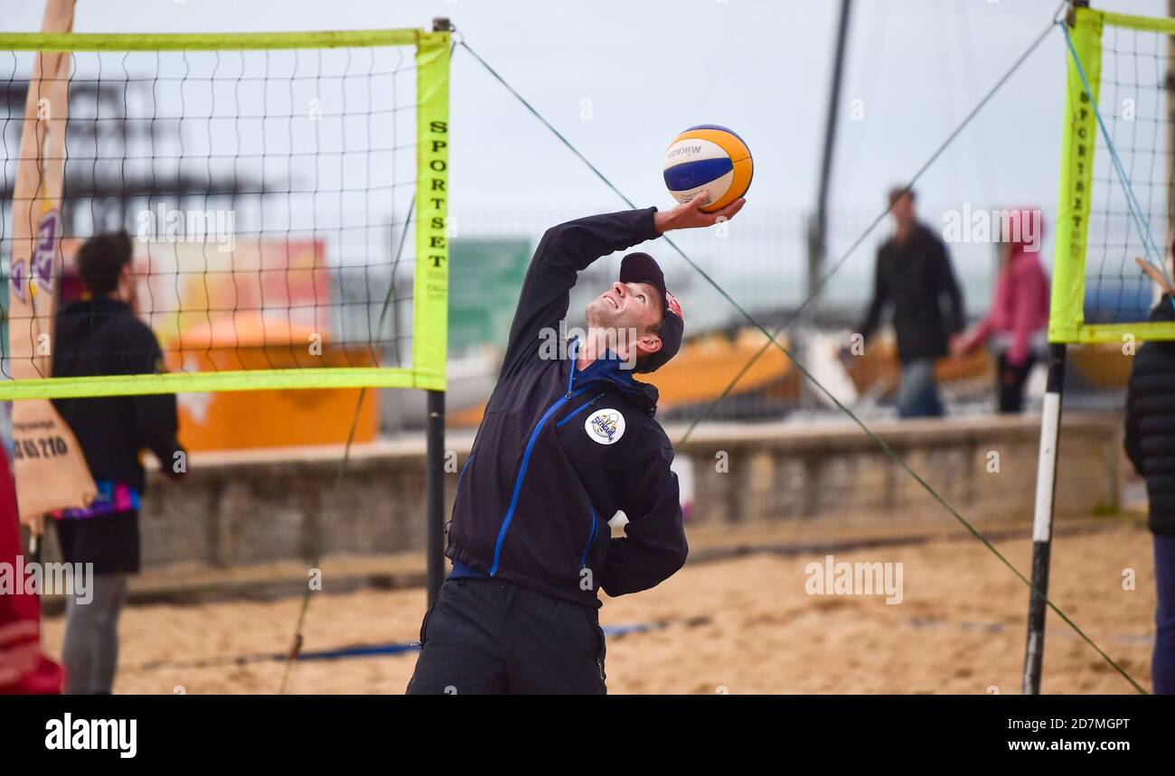 Brighton Volleyball Court High Resolution Stock Photography and Images ...