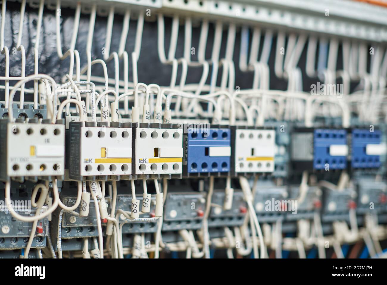 Electric control circuit panel hi-res stock photography and images - Alamy