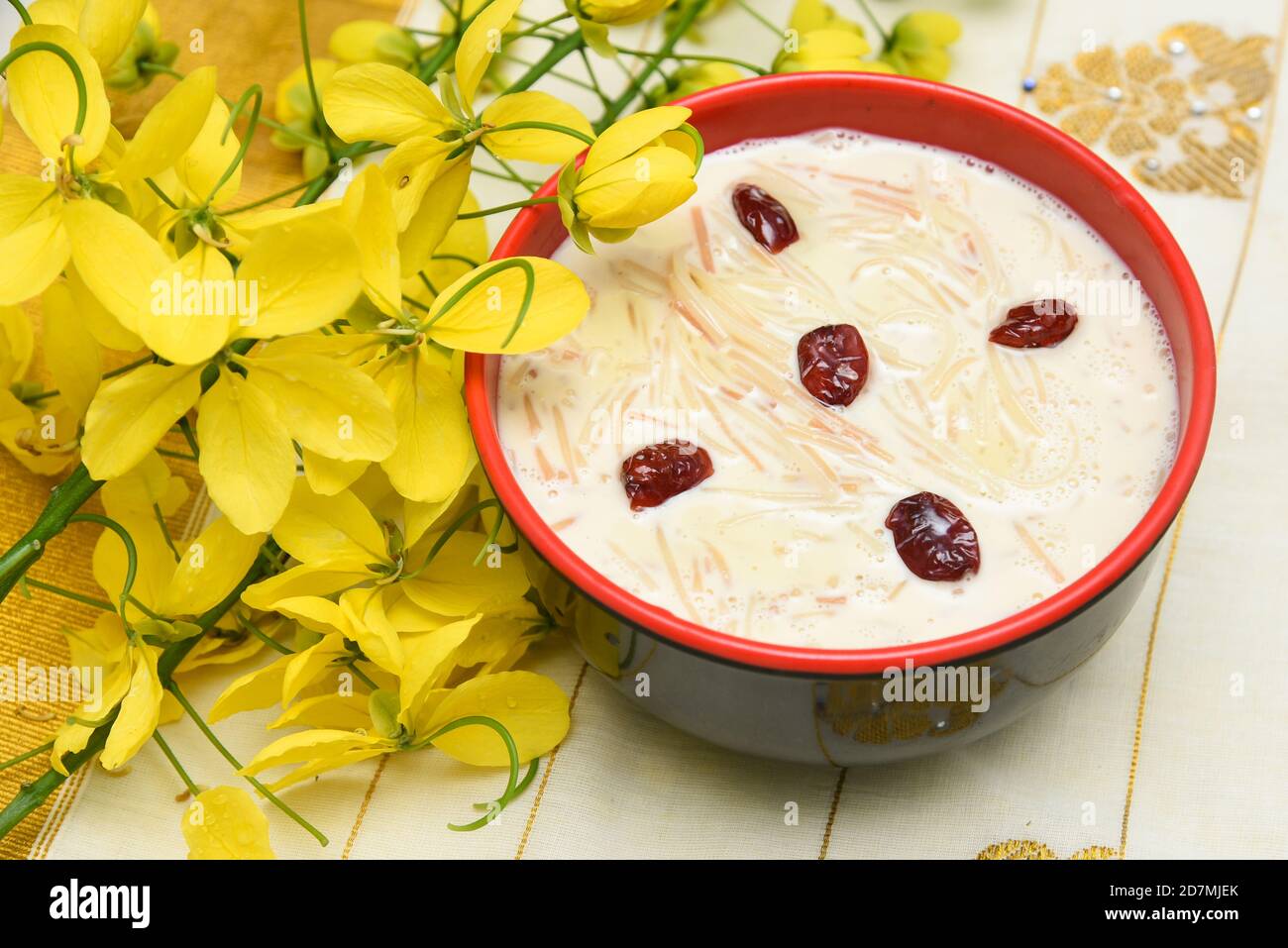 Onam sadhya sweet palada payasam or semiya dal kheer dessert Kerala ...