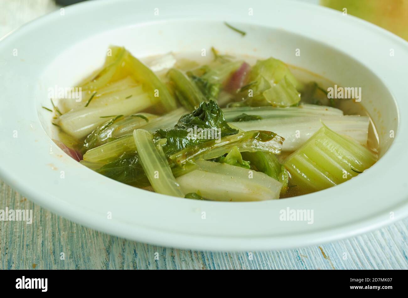Bouillon brede - Mauritians Seychellois soup that is composed of greens ...