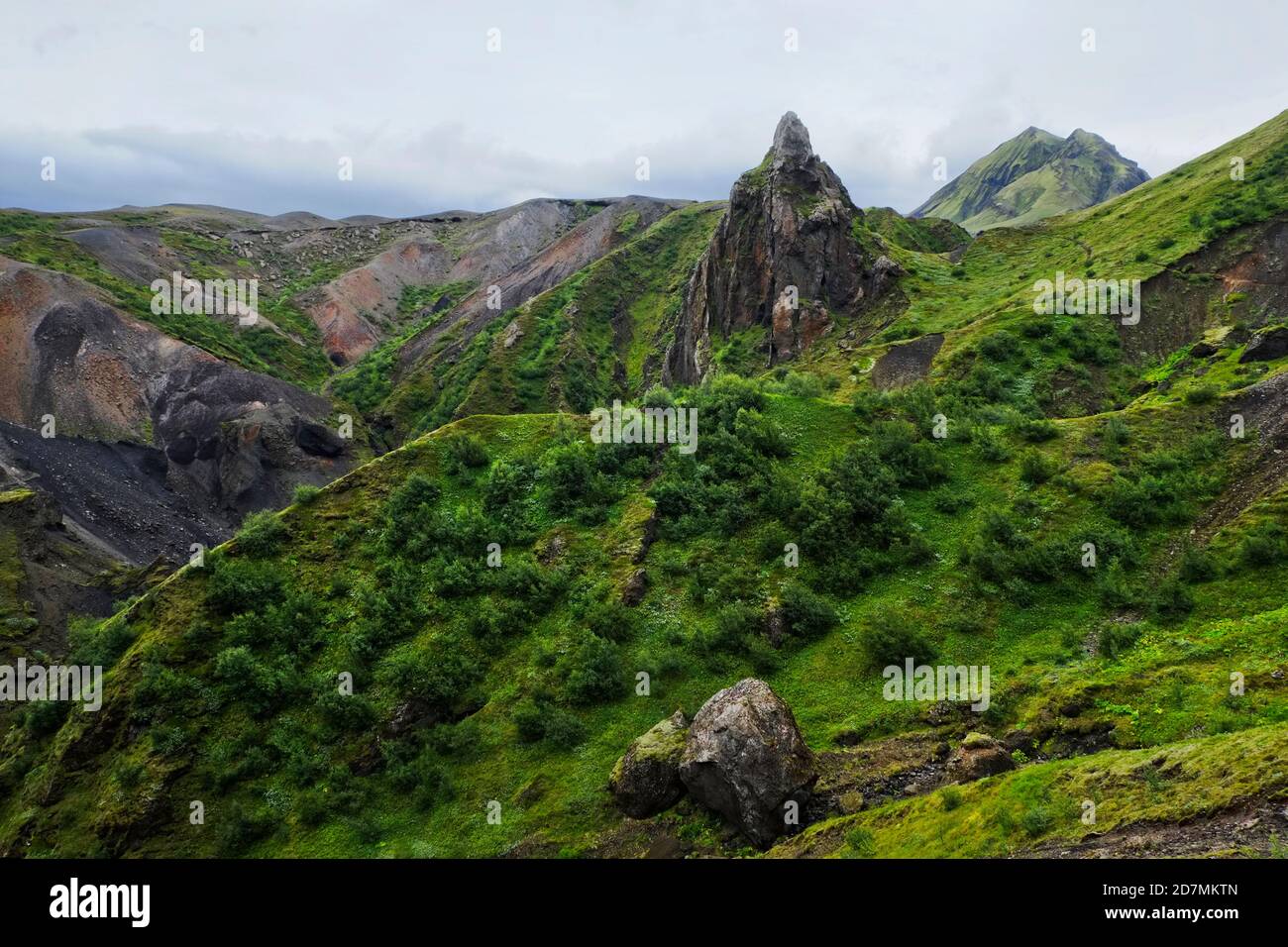 Trollakirkja . Thórsmörk is a mountain ridge in Iceland that was named ...