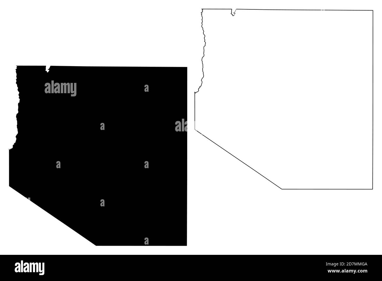 White pine county map hi-res stock photography and images - Alamy
