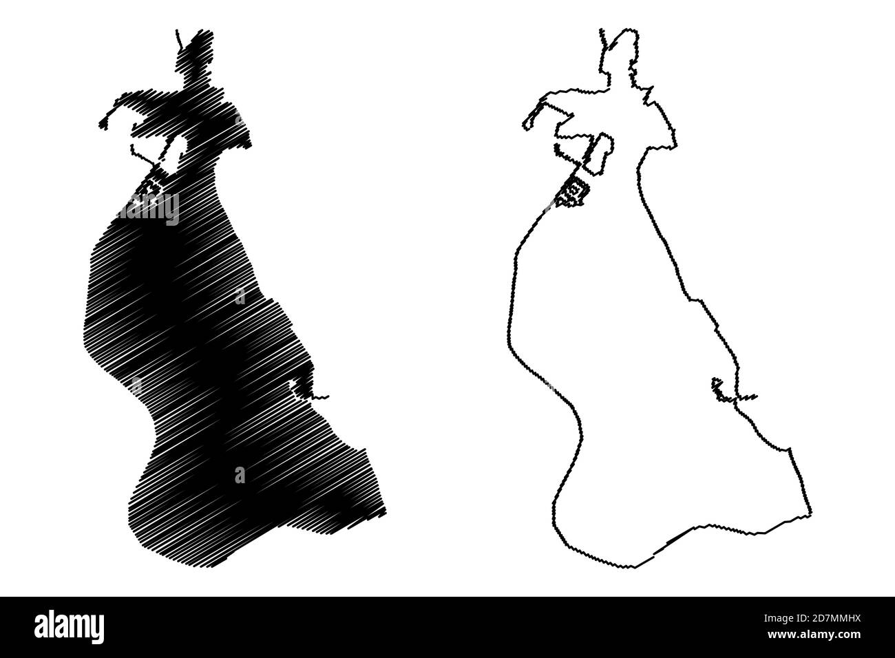 Djibouti city map Stock Vector Images - Alamy