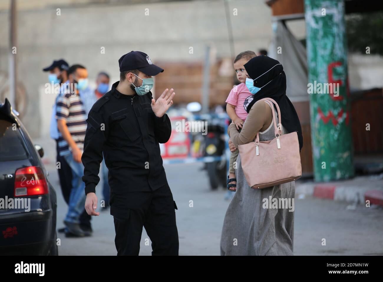 Bureij Refugee Camp, The Gaza Strip, Palestine. 23rd Oct, 2020 ...