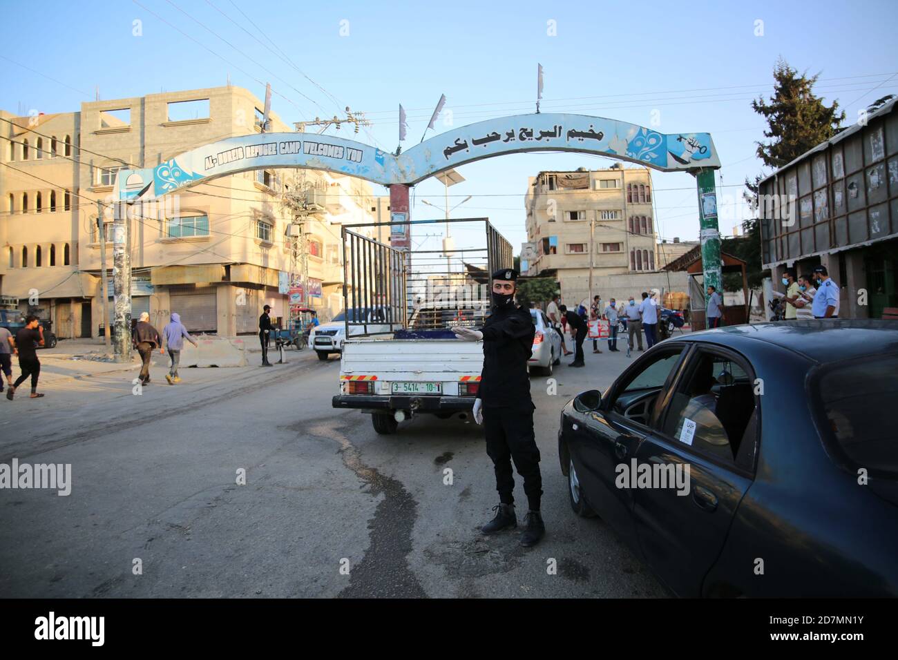 Bureij Refugee Camp, The Gaza Strip, Palestine. 23rd Oct, 2020 ...