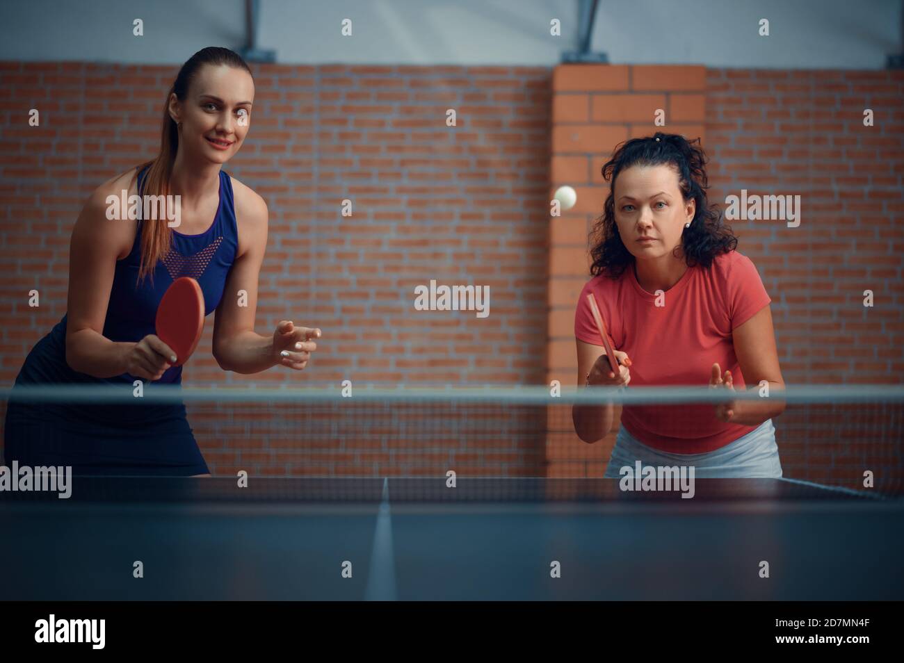 Doubles play hi-res stock photography and images - Alamy