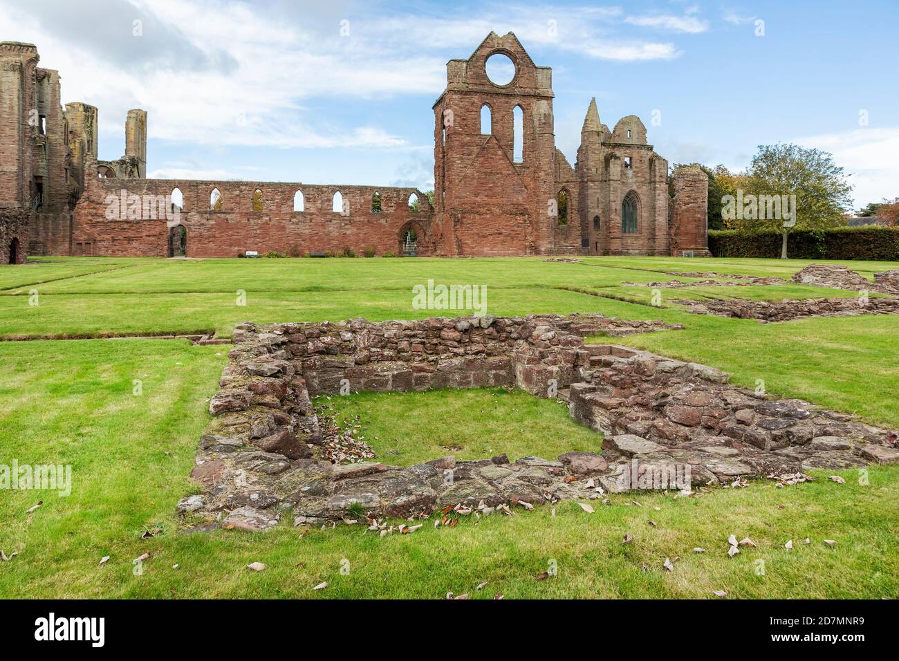 Arbroath Abbey, in the Scottish town of Arbroath, was founded in 1178 ...