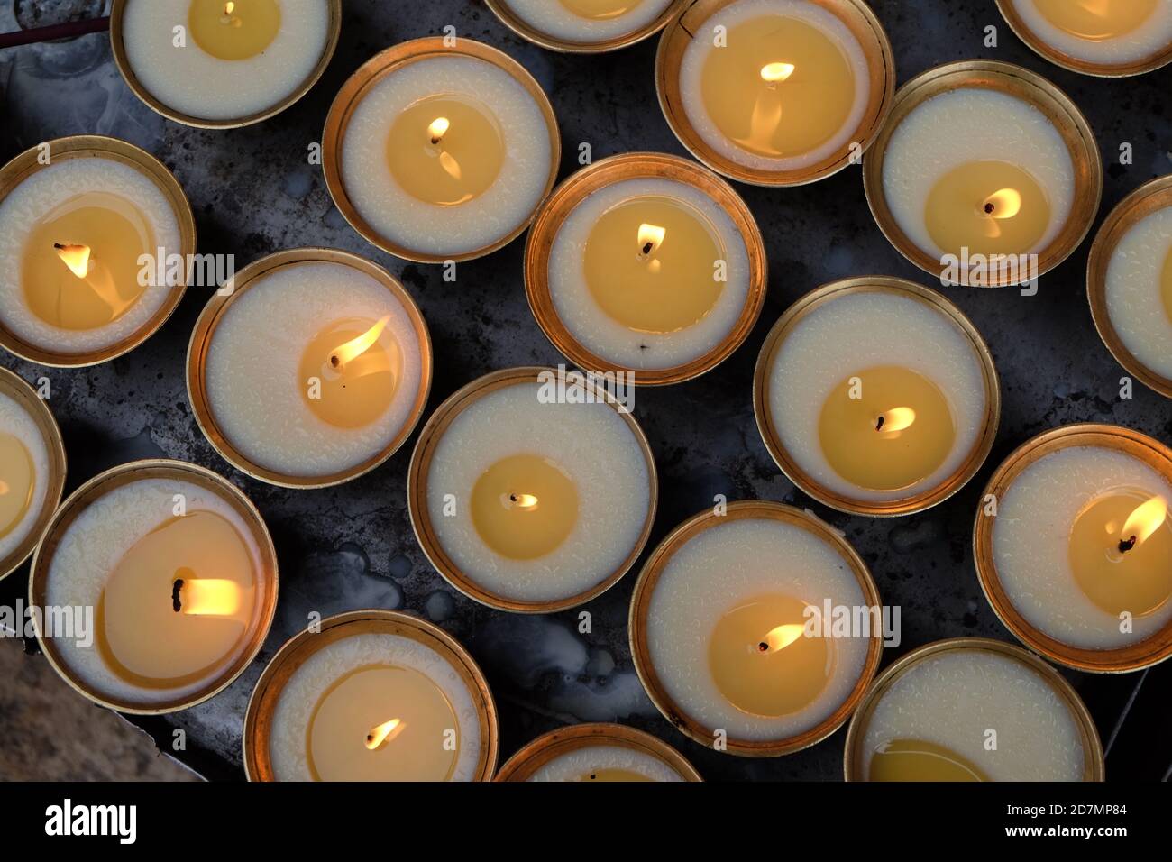 Religious Offerings, Candles Stock Photo - Alamy