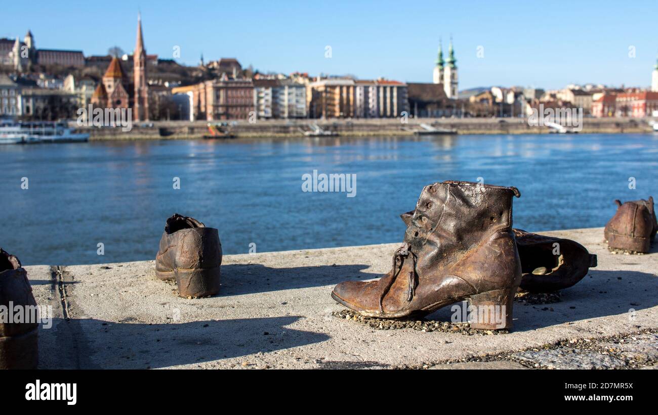 The Shoes on the Danube Bank is a Holocaust Memorial erected on April ...