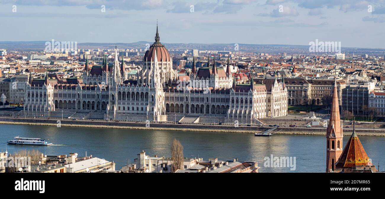 The Hungarian Parliament Building, Budapest Stock Photo - Alamy