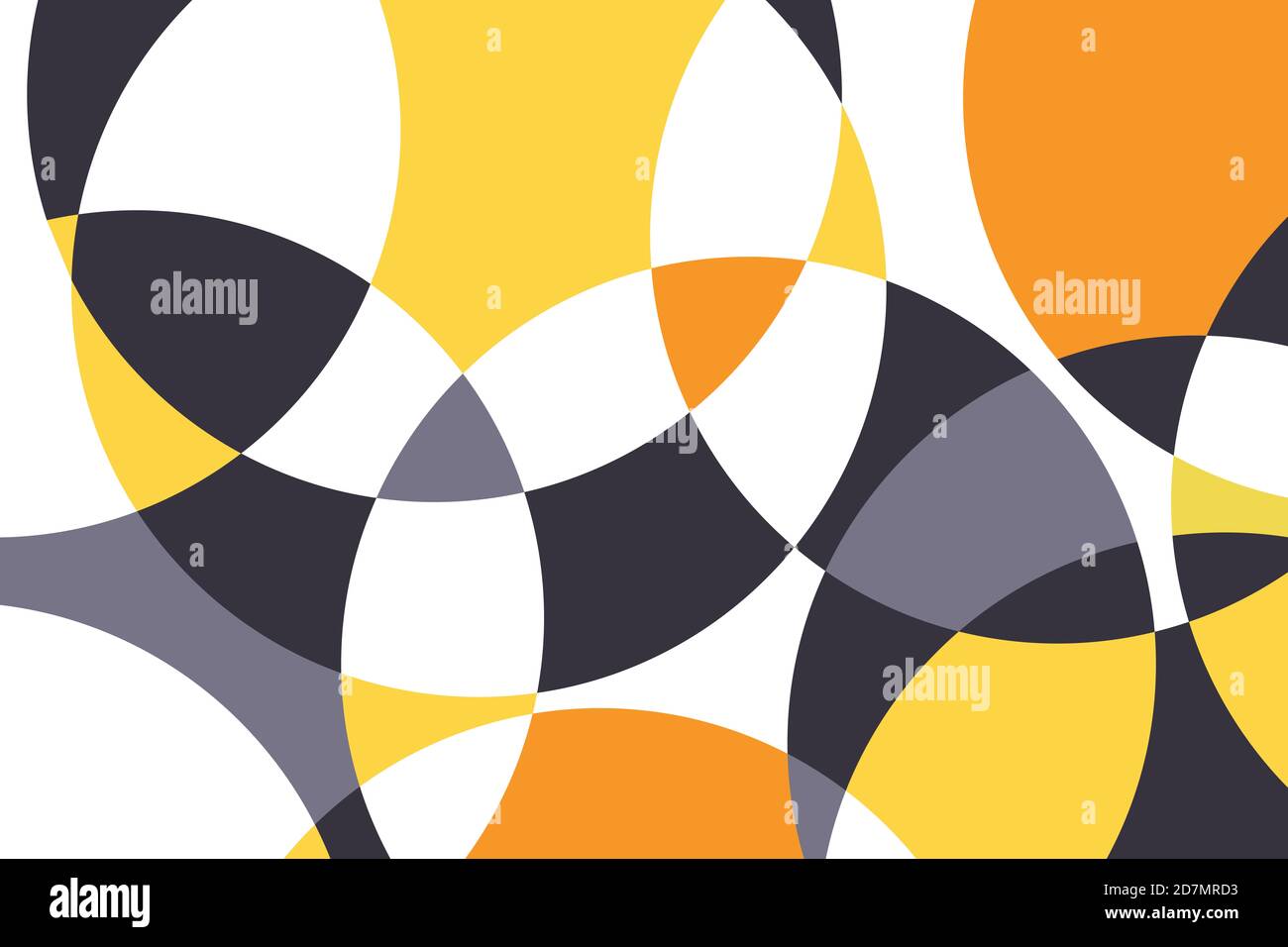 Abstract background pattern made with colorful circular geometric ...