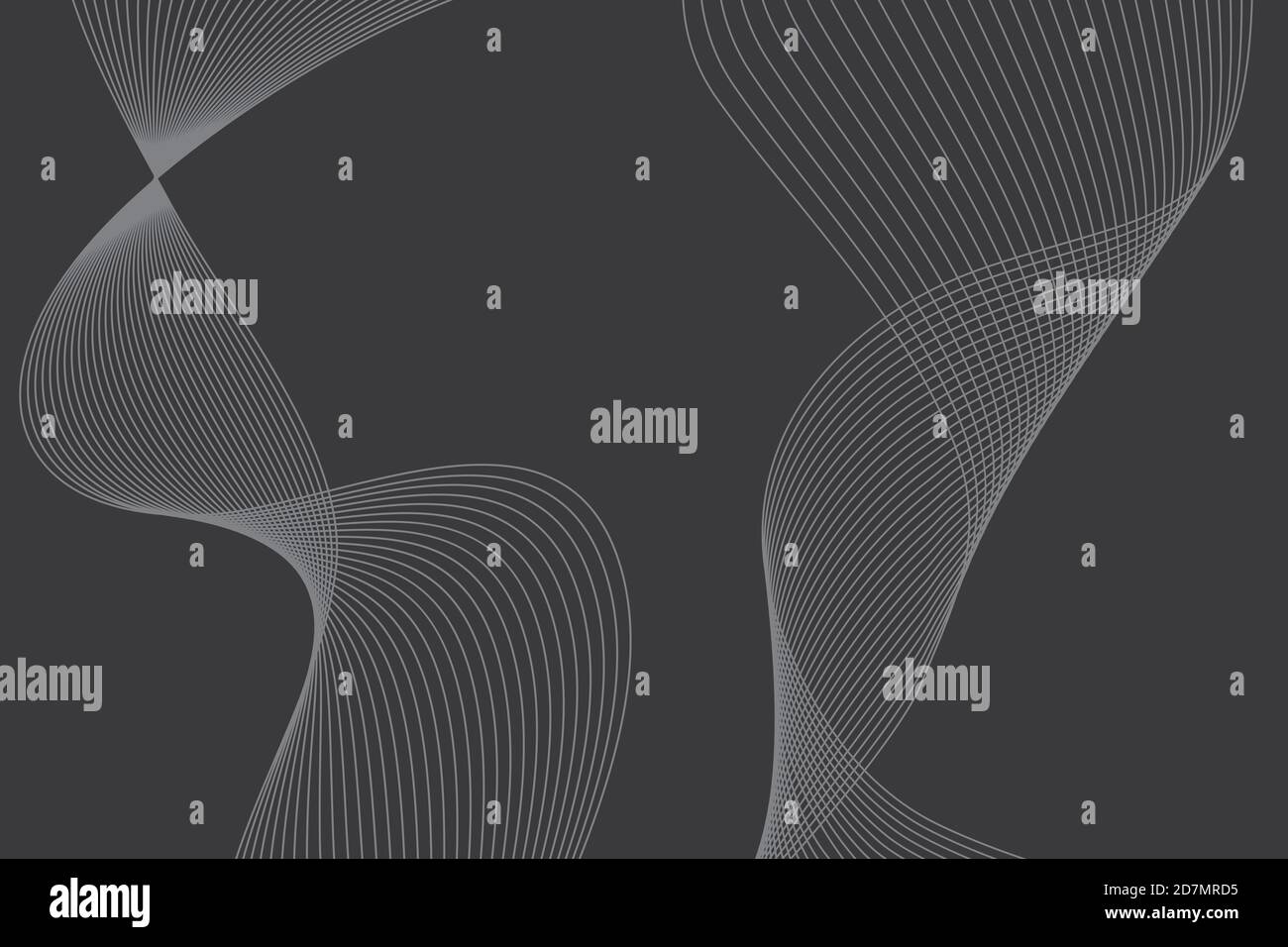 Abstract background made with repeated curvy lines in wave abstraction ...
