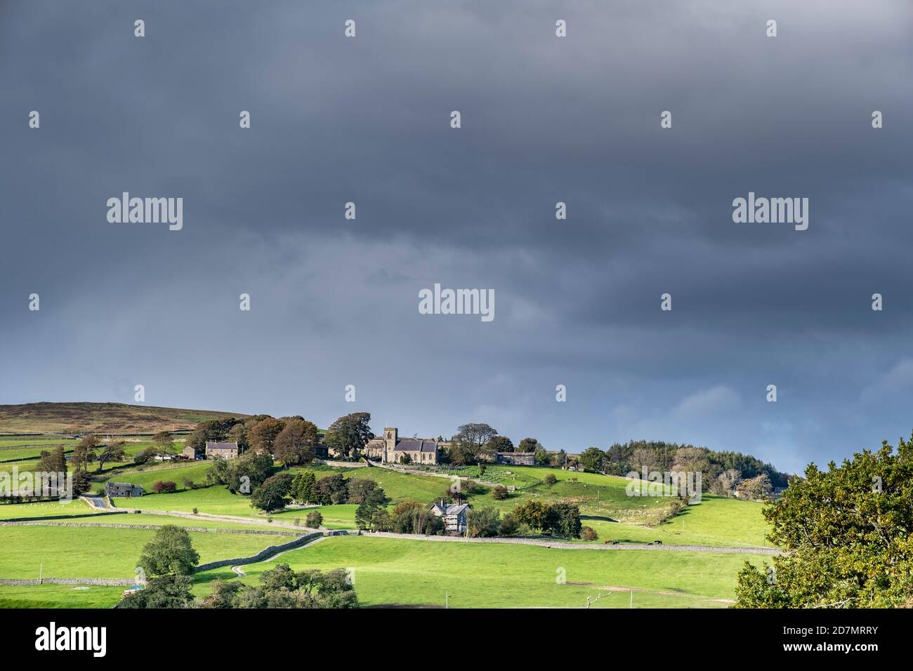 Middlesmoor, Nidderdale, North Yorkshire Dales, UK Stock Photo - Alamy