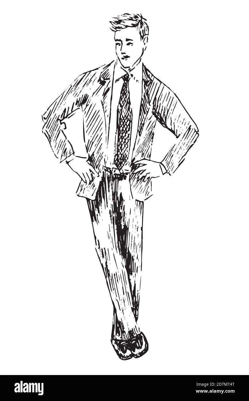Standing Man Sketch