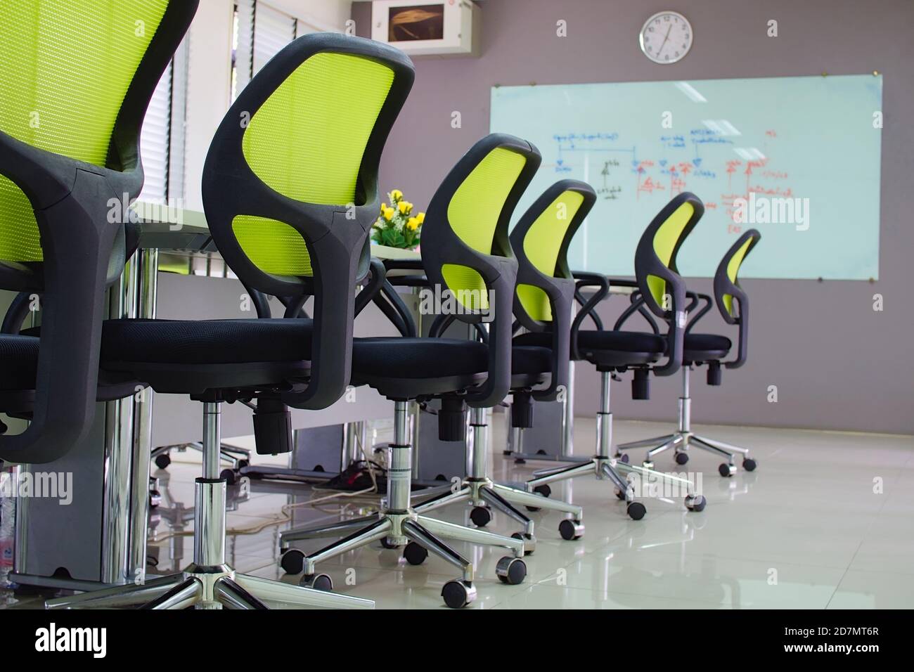 Beautiful empty meeting room Stock Photo - Alamy