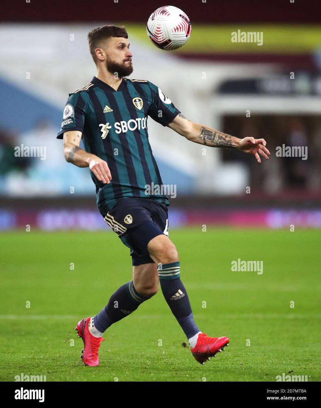 Leeds United's Mateusz Klich during the Premier League match at Villa ...