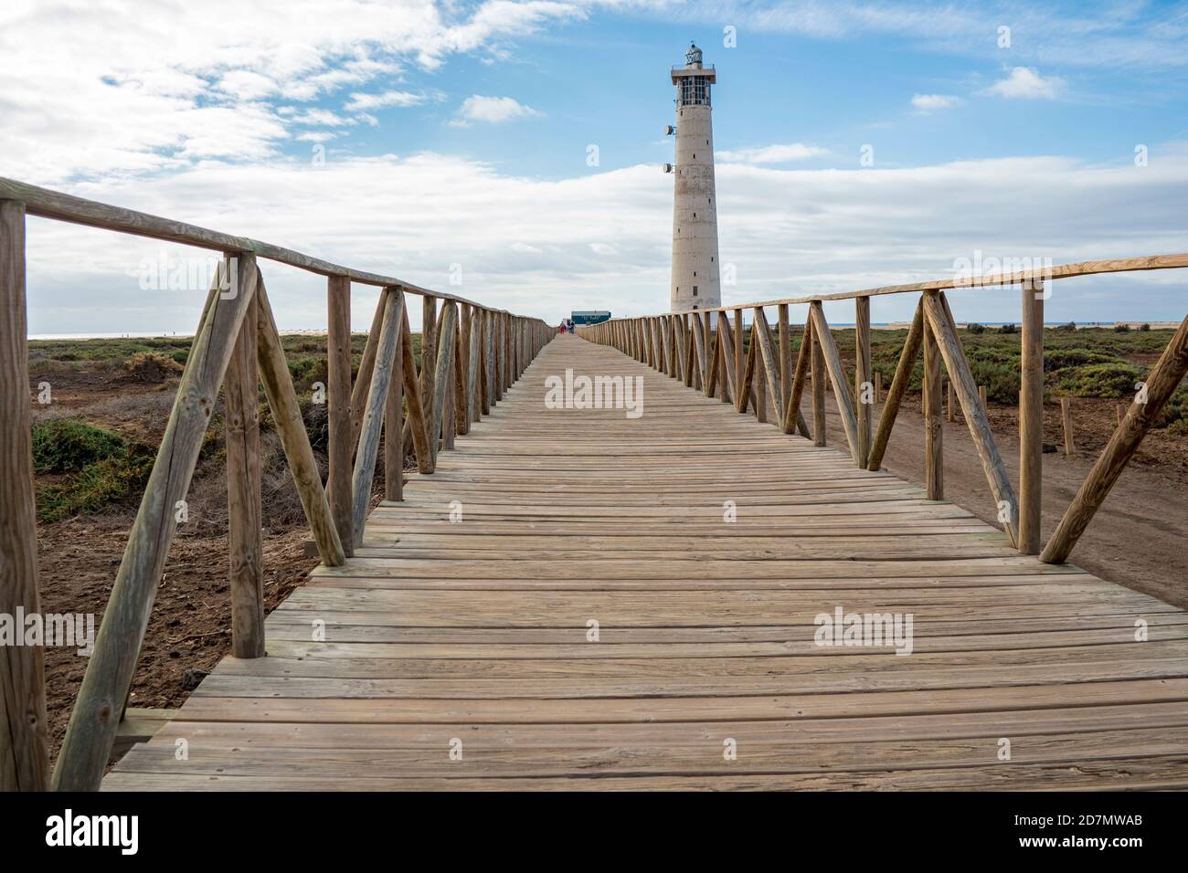Morro Jable Lighthouse, Fuerteventura Stock Photo - Alamy