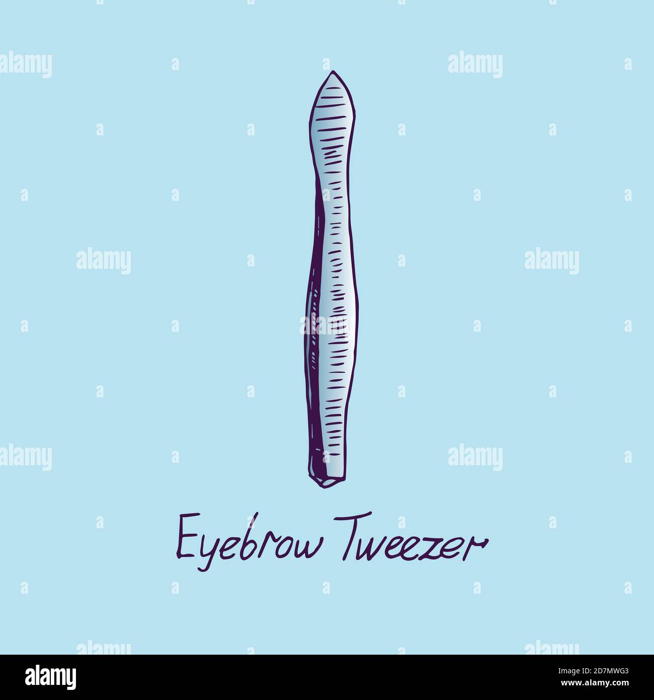 Tweezer drawing hi-res stock photography and images - Alamy