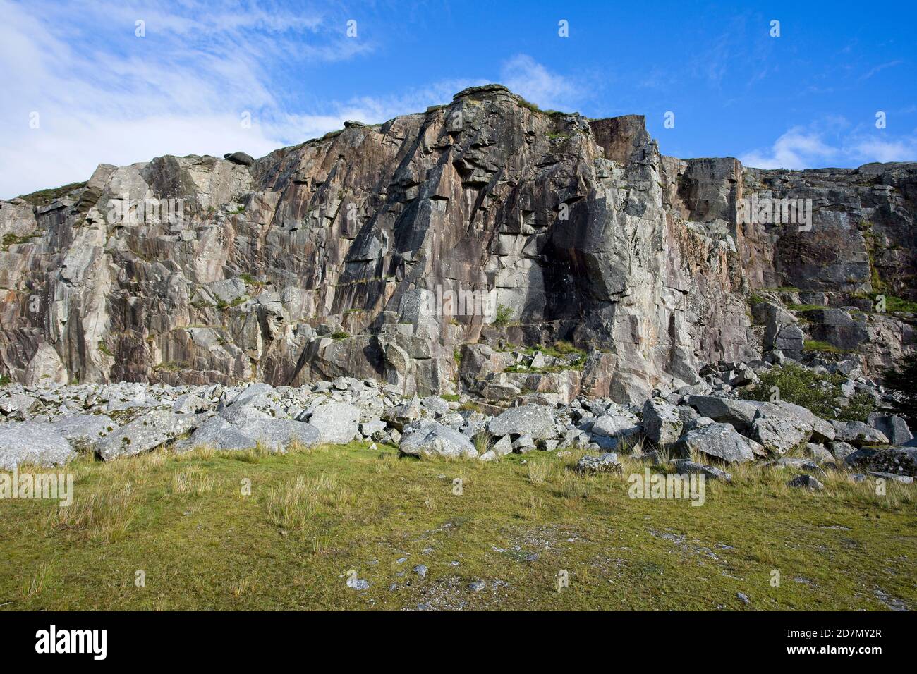 The Cheesewring quarry on the eastern edge of Bodmin Moor near Minions ...