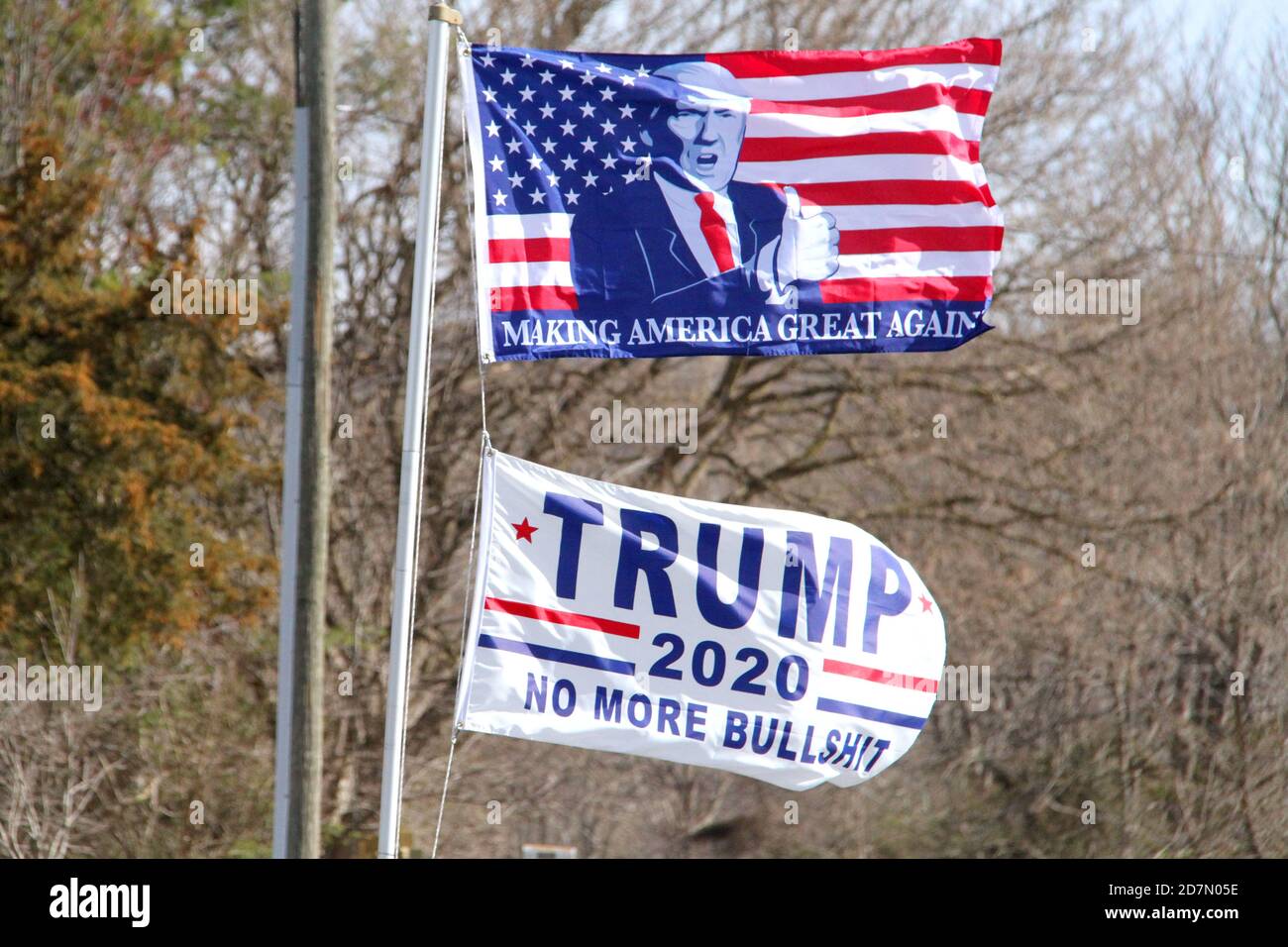 American election flags hi-res stock photography and images - Alamy