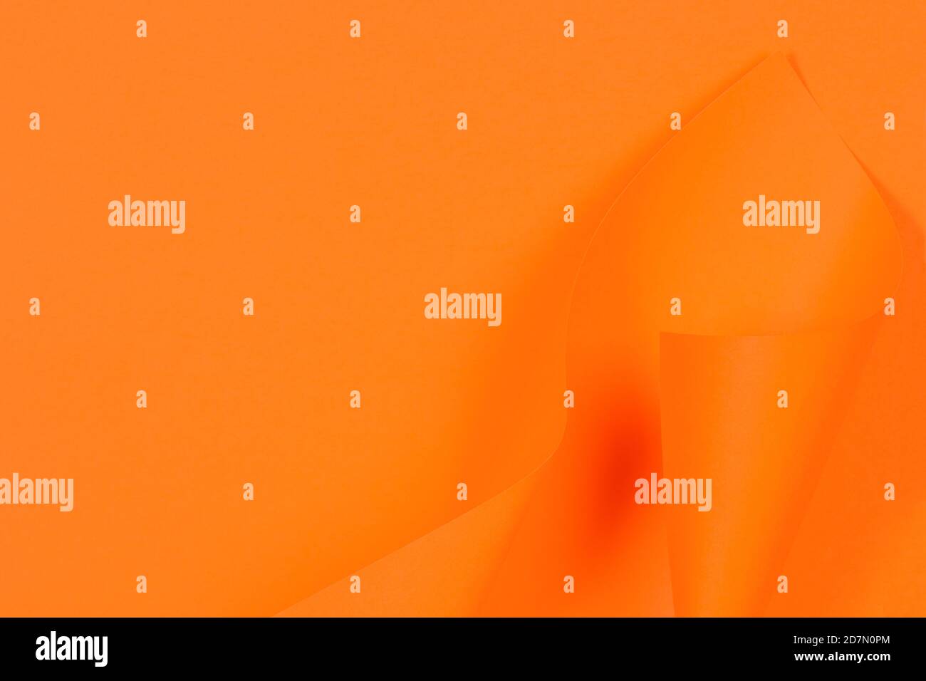 Abstract geometric shape orange color paper background Stock Photo - Alamy
