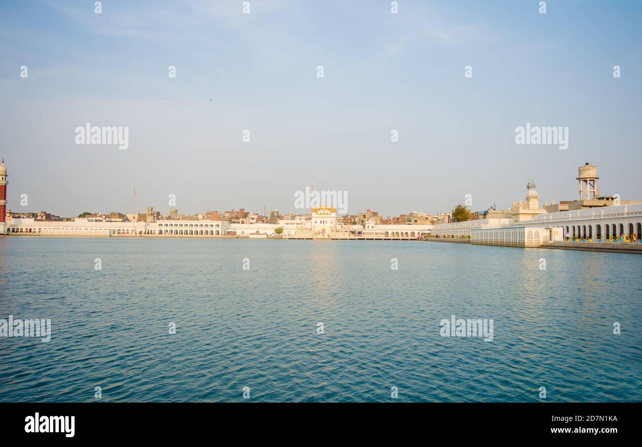 Beautiful view of Gurudwara Tarn Taran Sahib, Amritsar, Punjab Stock ...