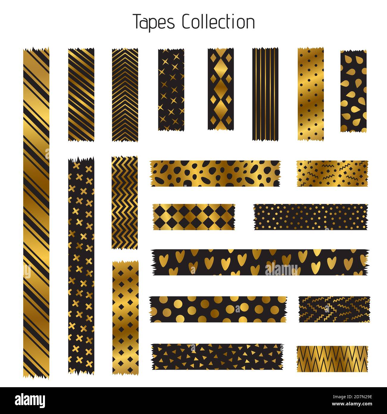 Black tape strip texture Stock Vector Images - Alamy