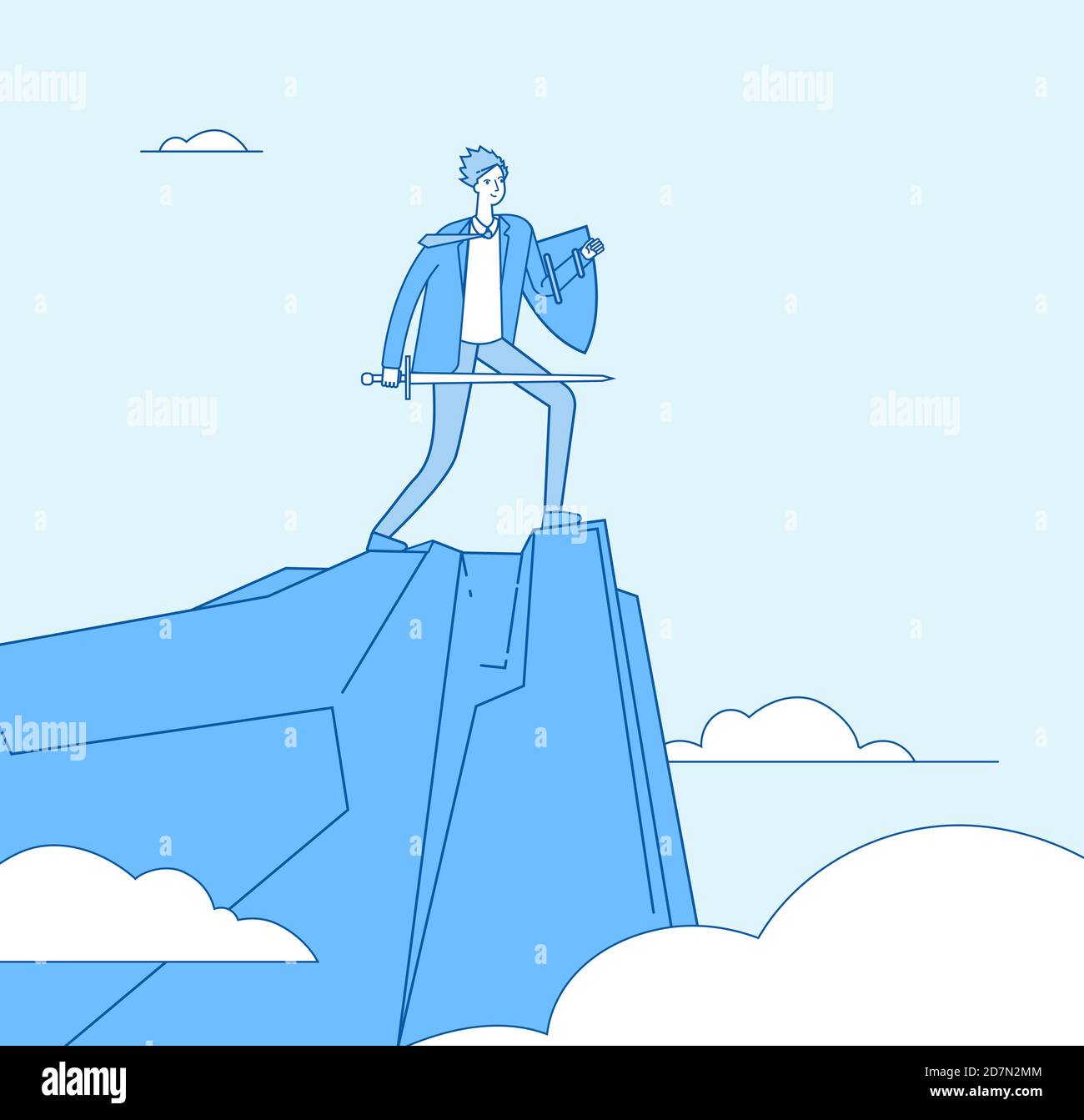 Gallant man Stock Vector Images - Alamy