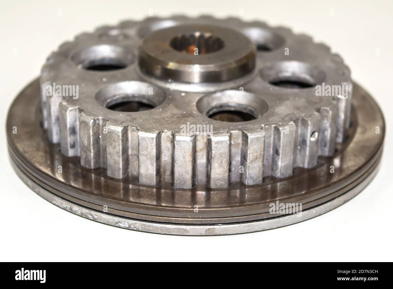 Bike Engine internal parts on isolate white background Stock Photo - Alamy
