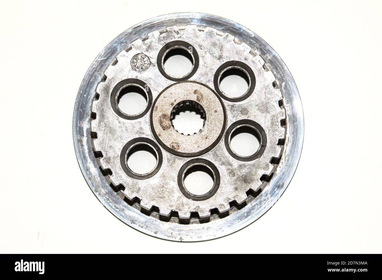 Bike Engine internal parts on isolate white background Stock Photo - Alamy