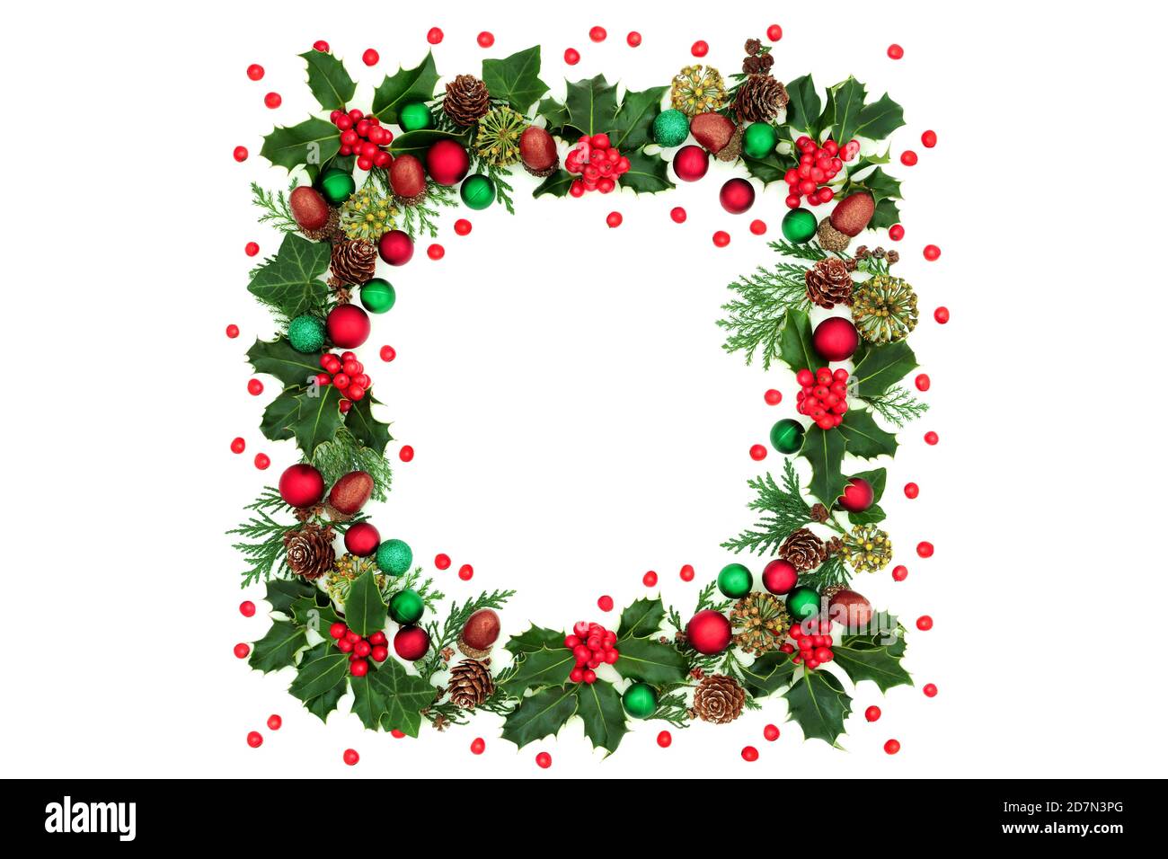 Square wreath hi-res stock photography and images - Alamy